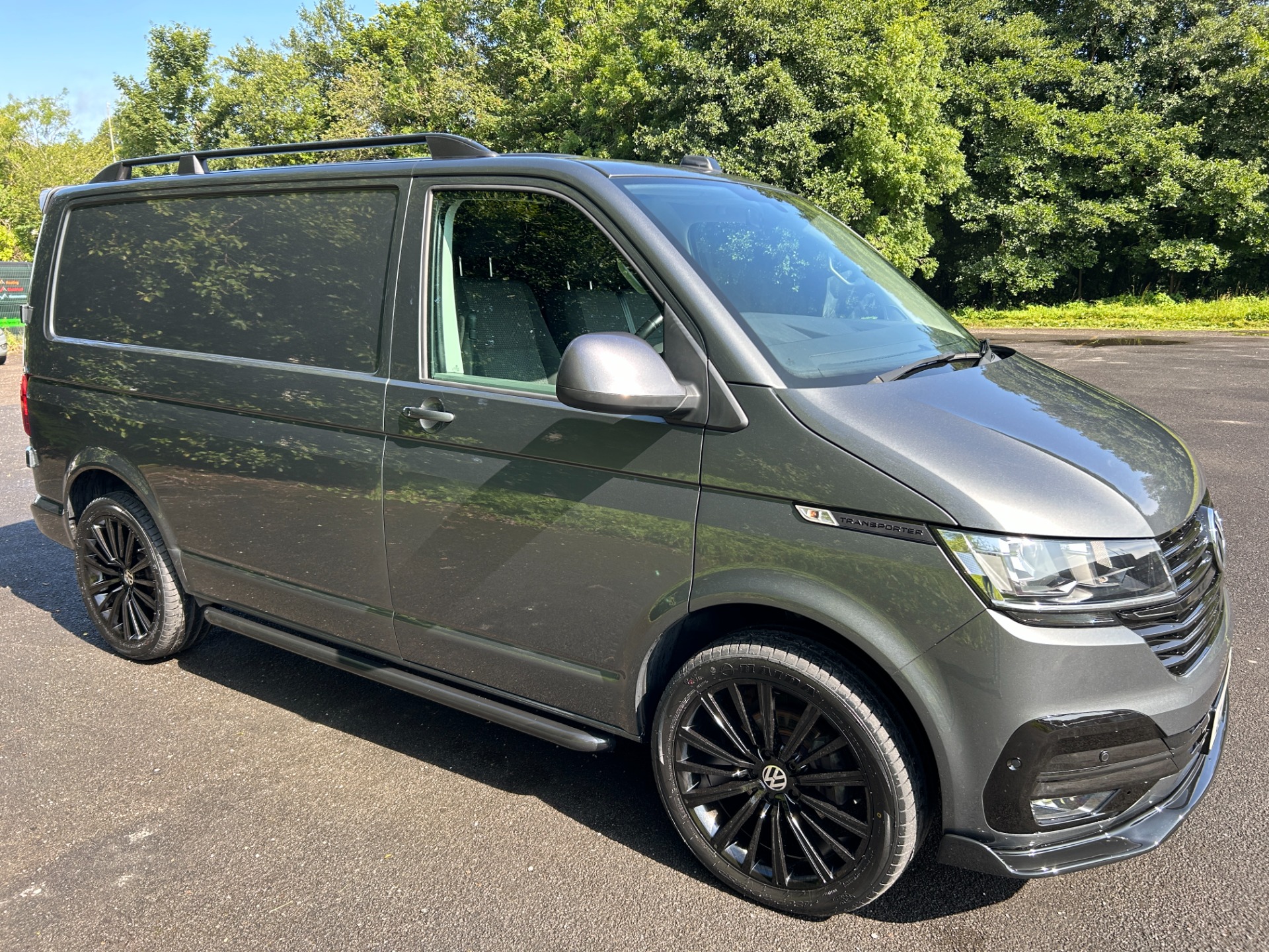 Used VOLKSWAGEN TRANSPORTER T6.1 TDI HIGHLINE SWB IN INDIUM GREY - EURO ...